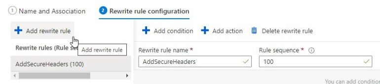 Implementing Security Headers In Azure Application Gateway